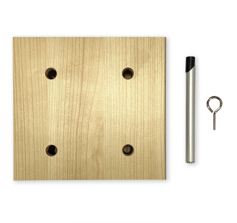 myWall Sample Kit - MyWall - Pegboard Wall System